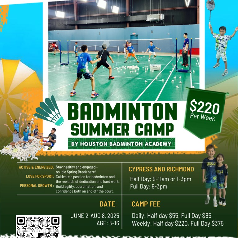 Houston Badminton Academy – Professional Badminton Training